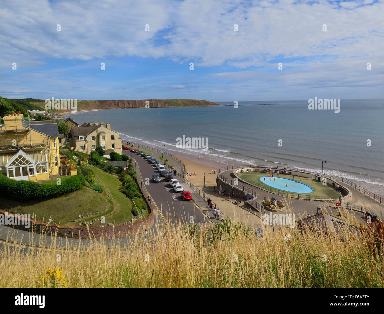 Filey sea front Yorkshire Stock Photo - Alamy