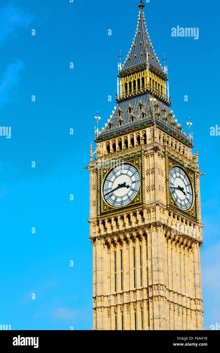 london big ben and historical old construction england city Stock Photo ...