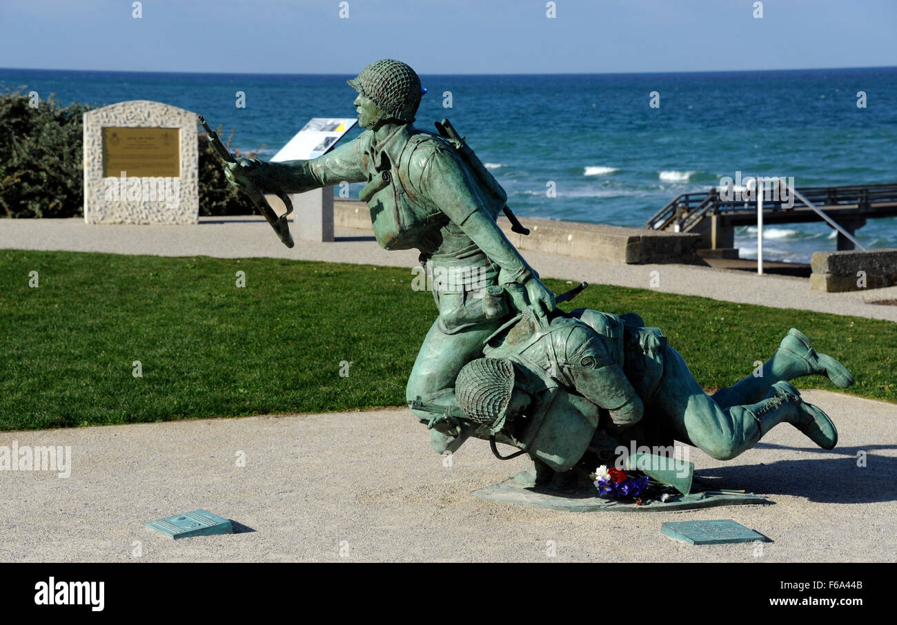 D Day,Vierville-sur-Mer,National Guard of the United States Memorial ...