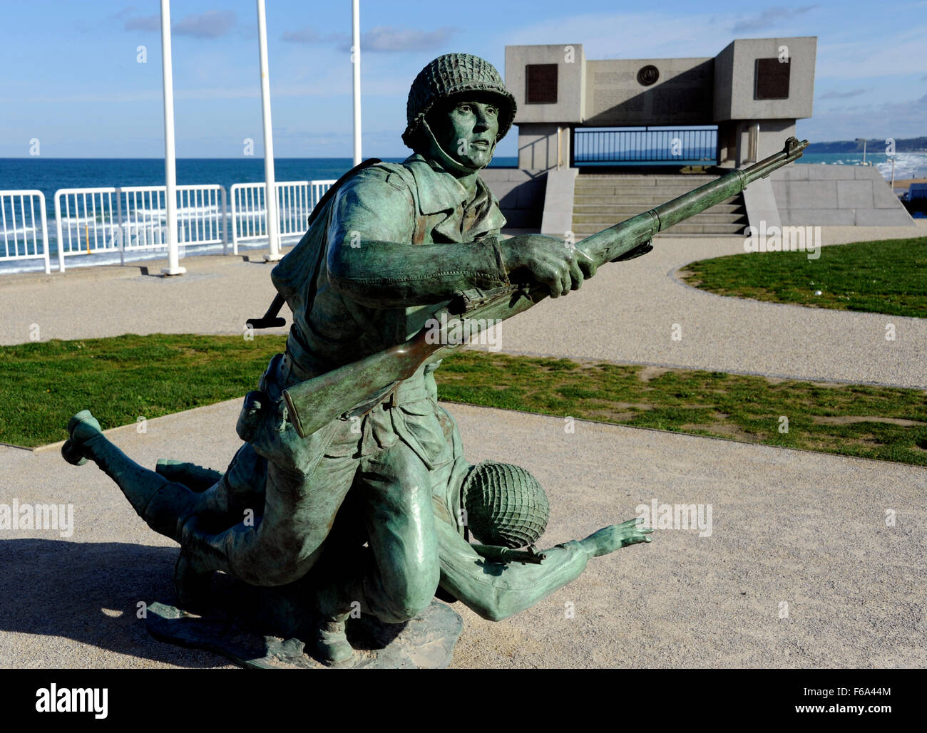 D Day,Vierville-sur-Mer,National Guard of the United States Memorial ...