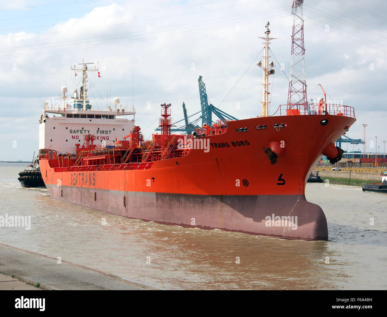 Trans Borg, a vessel registered with IMO 9221669, operates in the Port ...