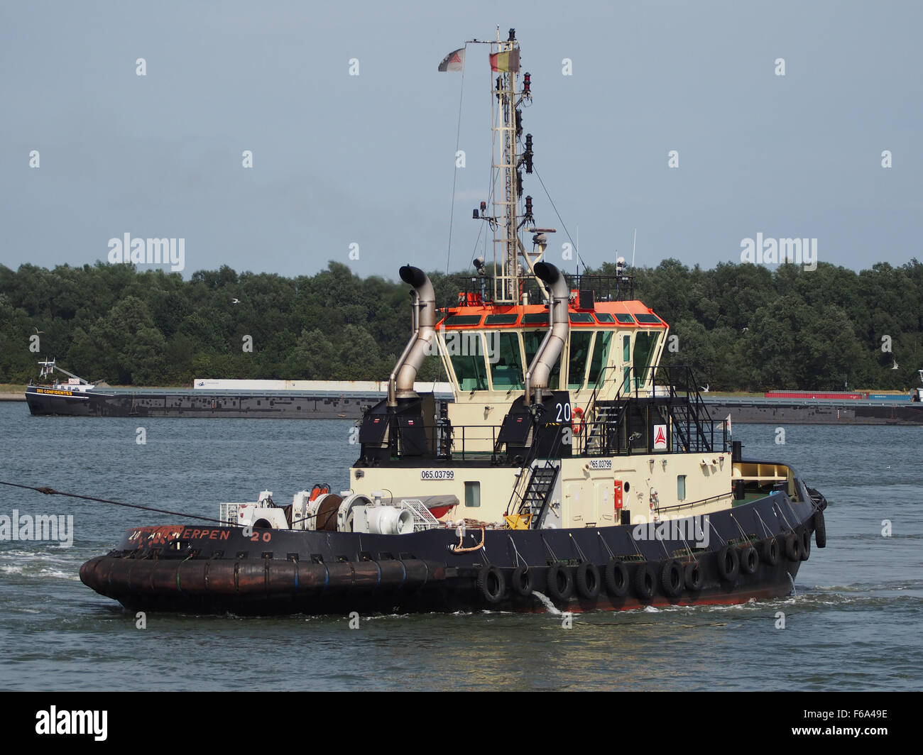 Tug 20 IMO 9247326, Port of Antwerp pic2 Stock Photo - Alamy