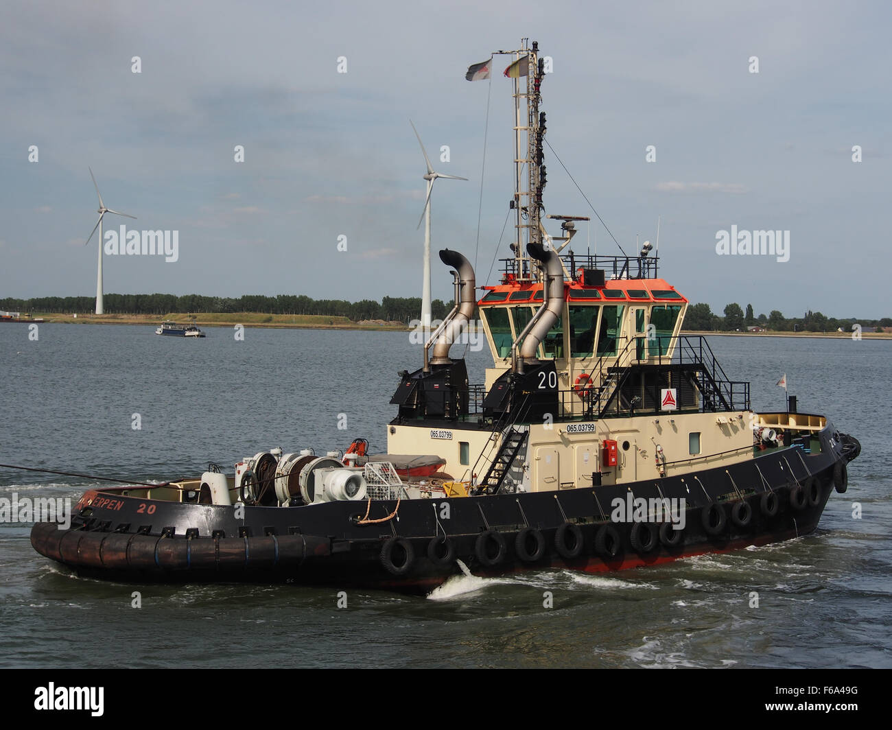 Tug 20 IMO 9247326, Port of Antwerp pic3 Stock Photo - Alamy