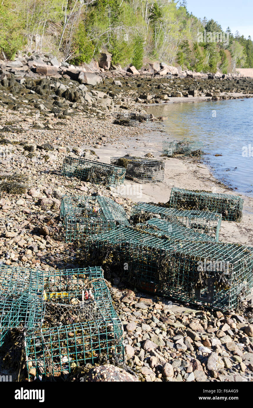 Wire Lobster Traps Stock Photos & Wire Lobster Traps Stock Images - Alamy