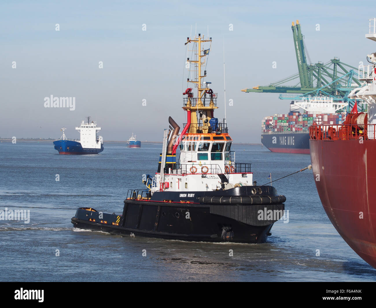The Union Ruby is a tugboat with IMO 9314284, located in the Port of ...