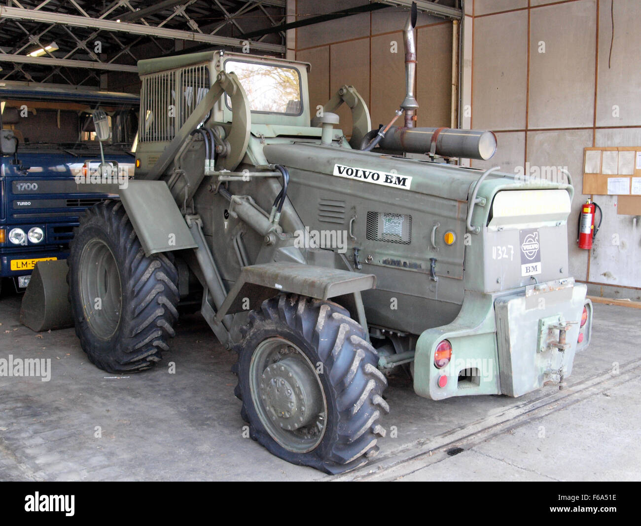 A Volvo BM displayed at Maaldrift, demonstrating Swedish engineering ...