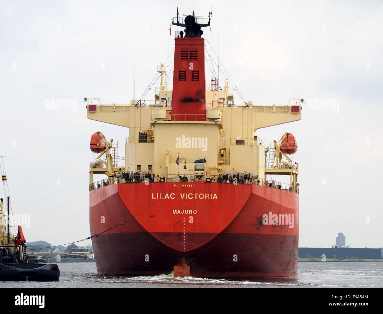 The Zeeland and Lilac Victoria, two vessels identified by their IMO ...