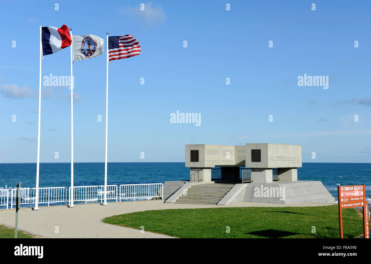 D Day,Vierville-sur-Mer,National Guard of the United States Memorial ...