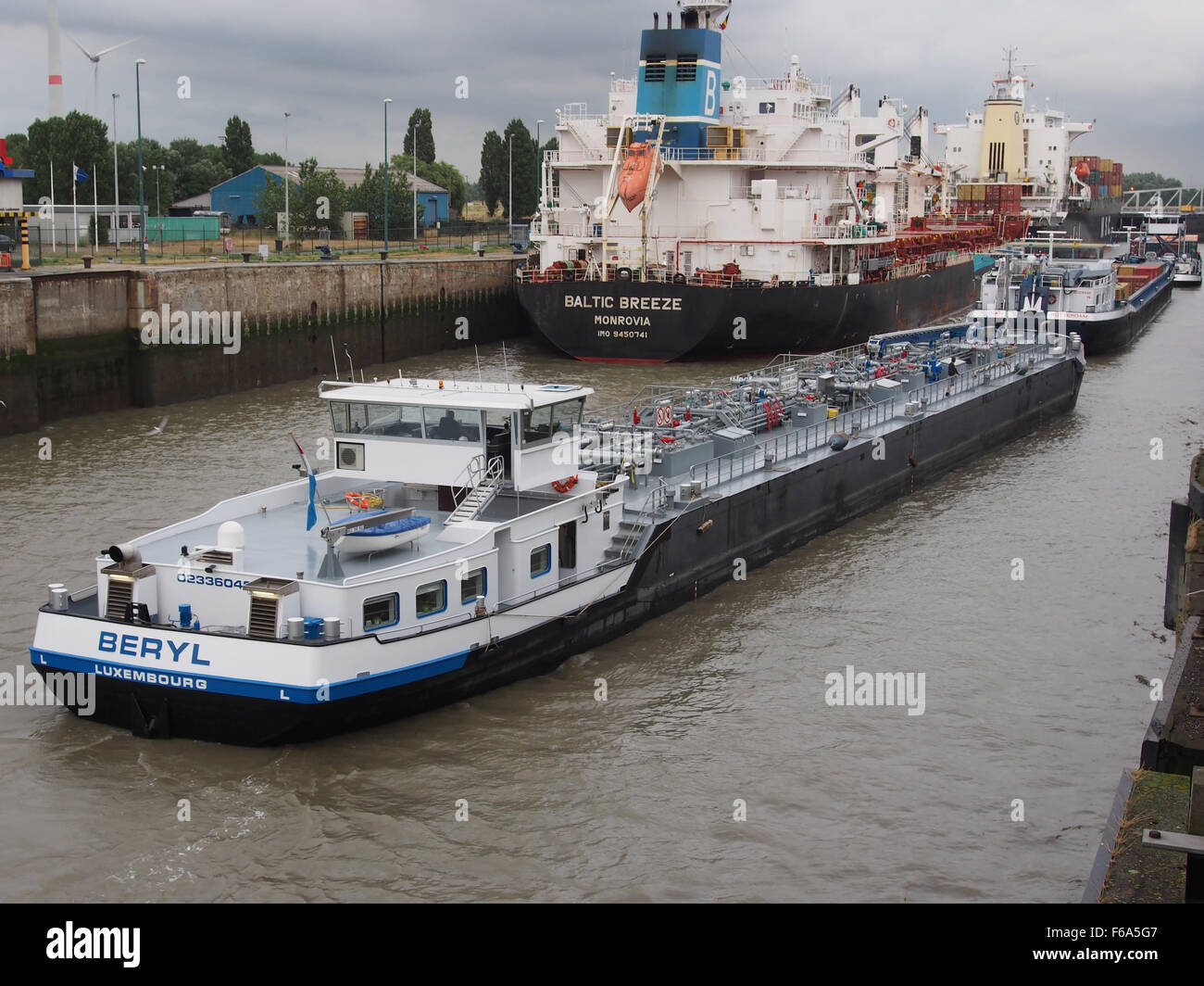 Beryl operates at Berendrechtsluis, Port of Antwerp, managing cargo ...