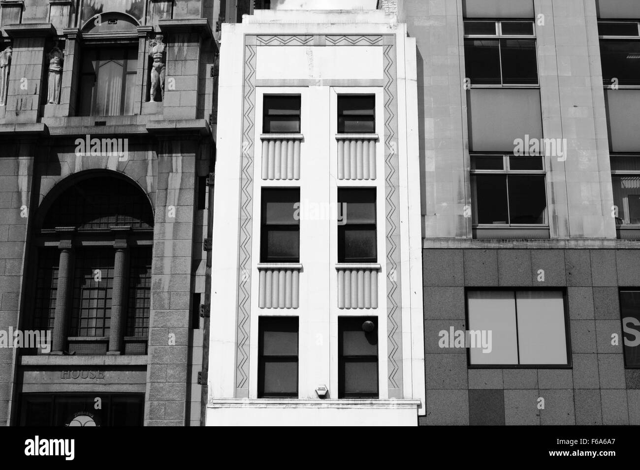 A section of buildings in The Strand, London, England Stock Photo - Alamy