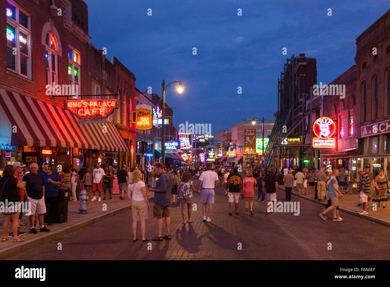 Beale street neon signage hi-res stock photography and images - Alamy