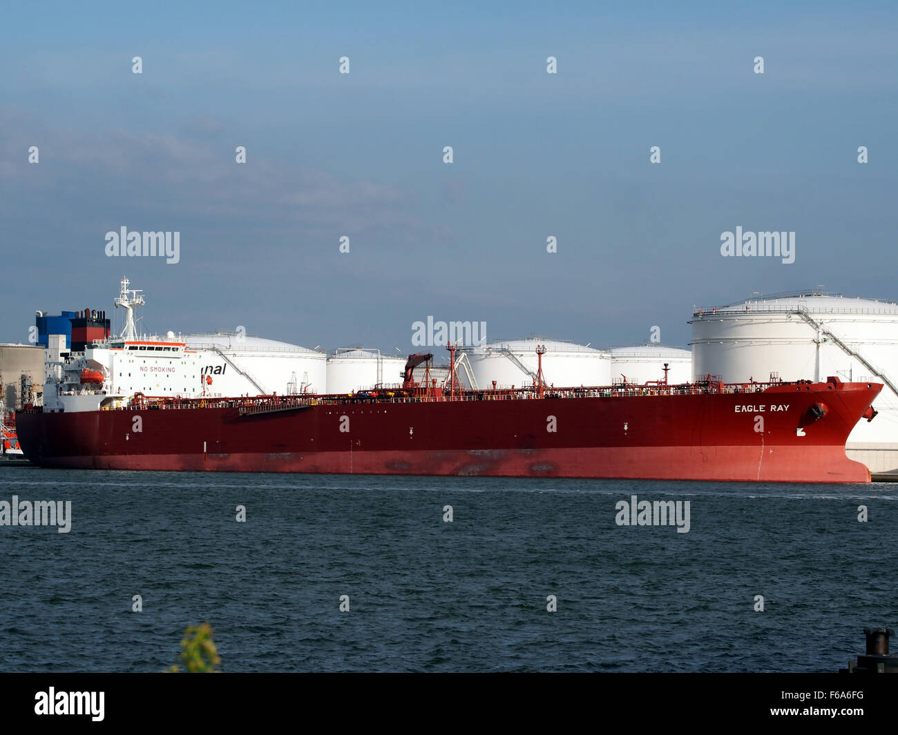 The Eagle Ray, an oil tanker with IMO number 9198771, was built in 2000 ...