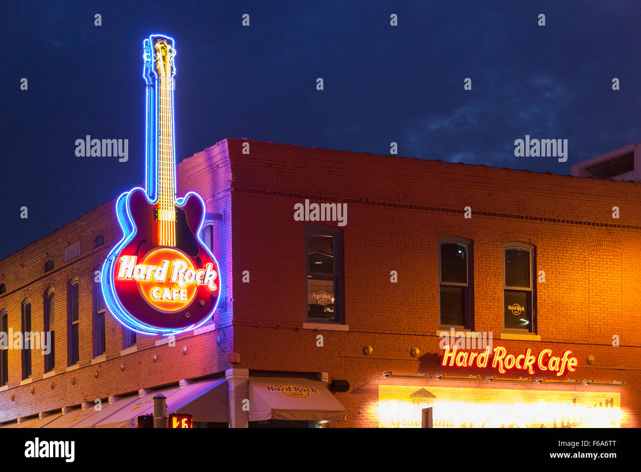 Memphis hard rock cafe hi-res stock photography and images - Alamy
