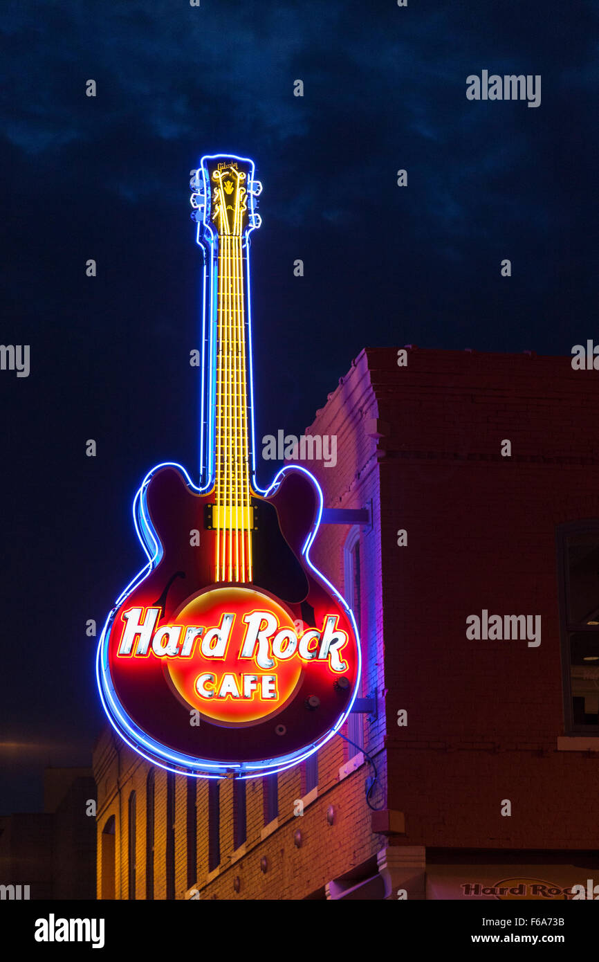 Memphis hard rock cafe hi-res stock photography and images - Alamy