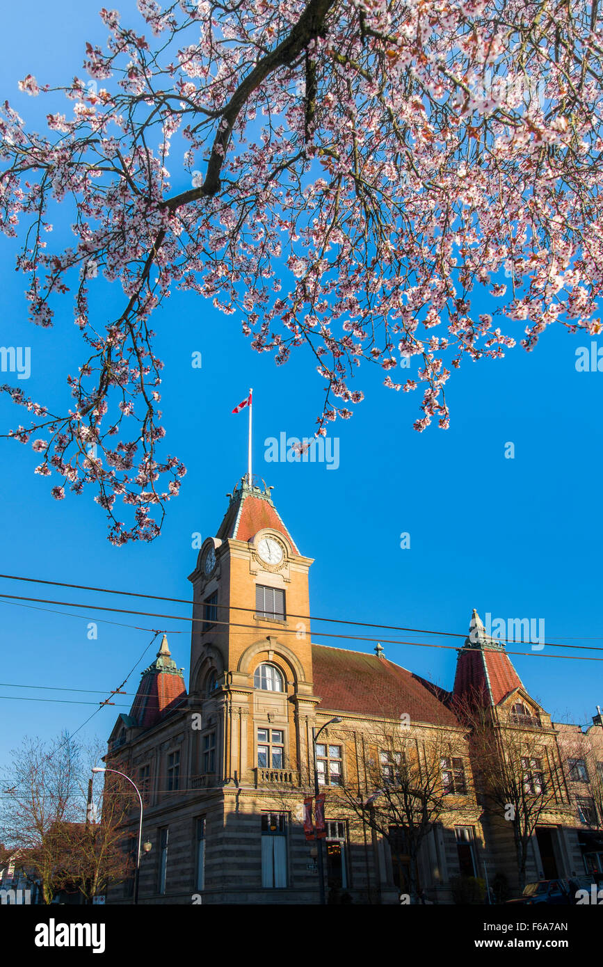 British columbia canada heritage hall vancouver hi-res stock ...