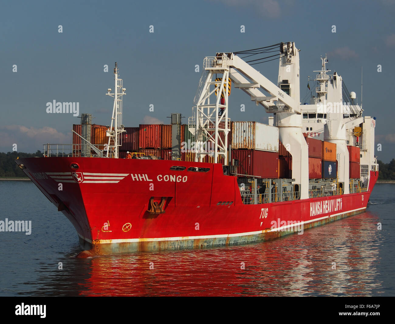 Containers ships seen in hi-res stock photography and images - Alamy