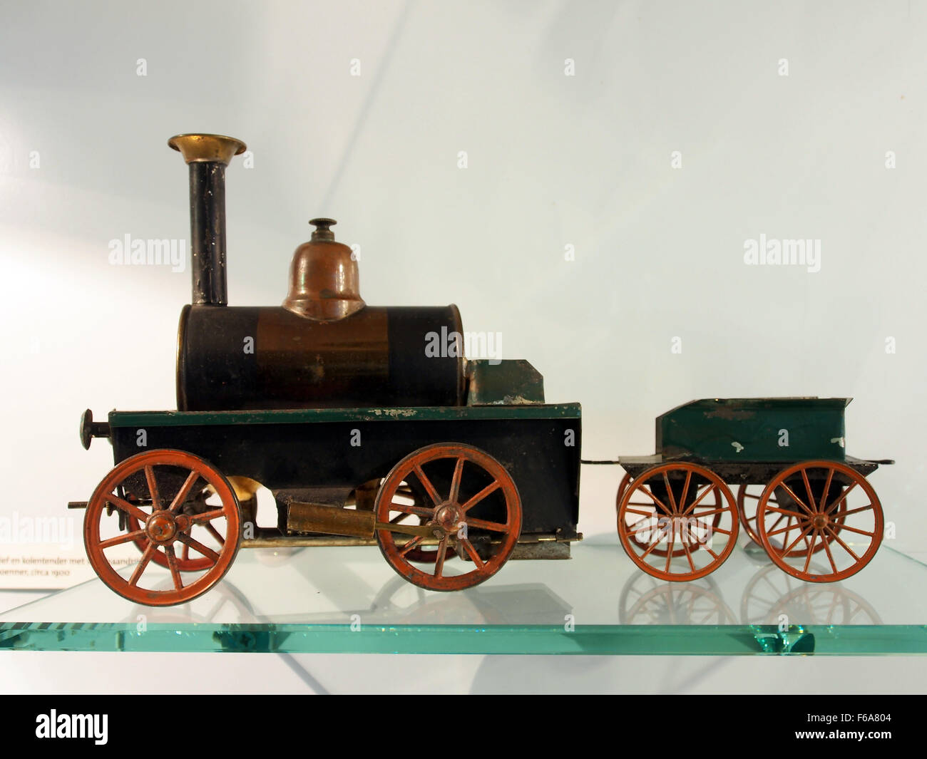Jean Schoenner locomotief steam driven ca1900 Stock Photo - Alamy