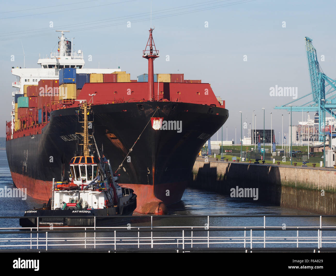 This image shows the container ship Kalliopi R.C., built in 1991. The ...