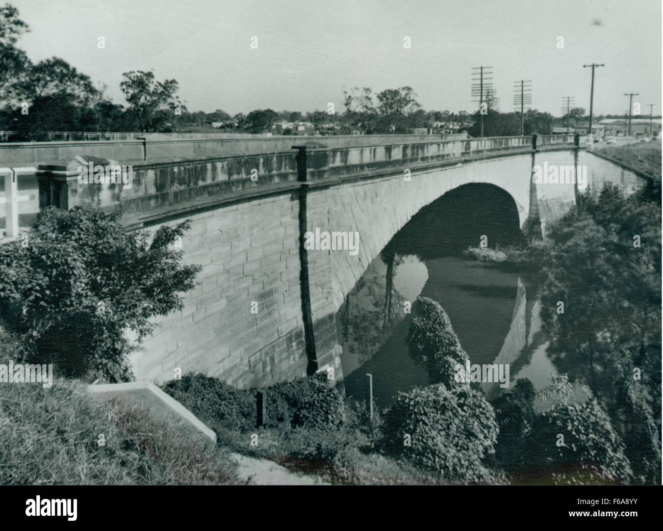 Photograph of Lansdowne Bridge in Lansdowne, capturing the ...