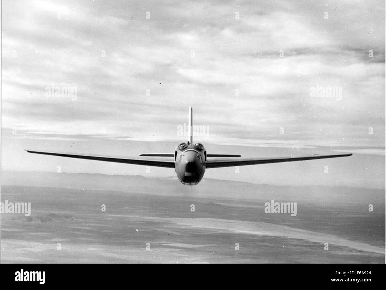 The XB-43, an early experimental jet bomber developed by Boeing, shown ...