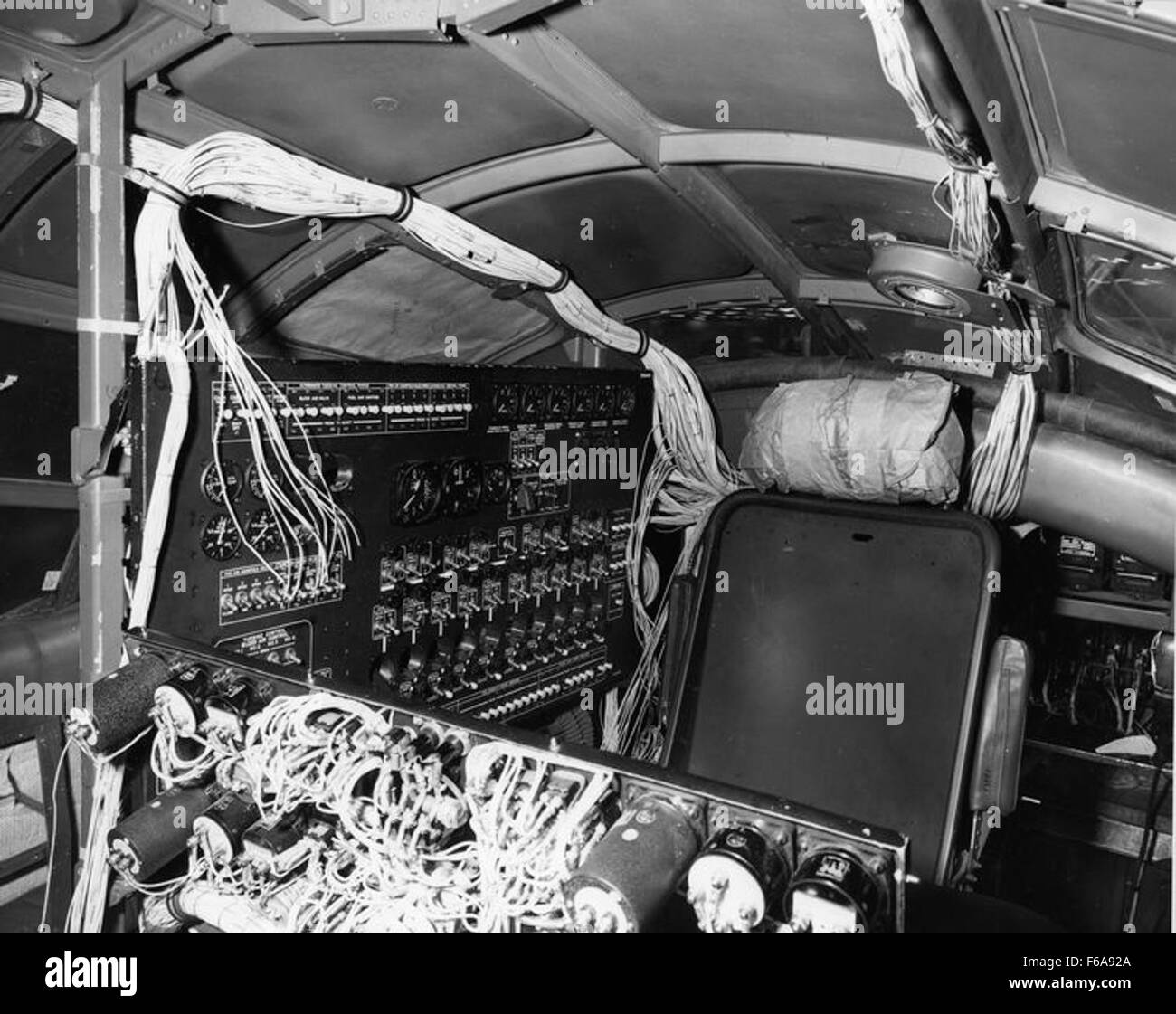 YB-60 Engineer Station Stock Photo - Alamy