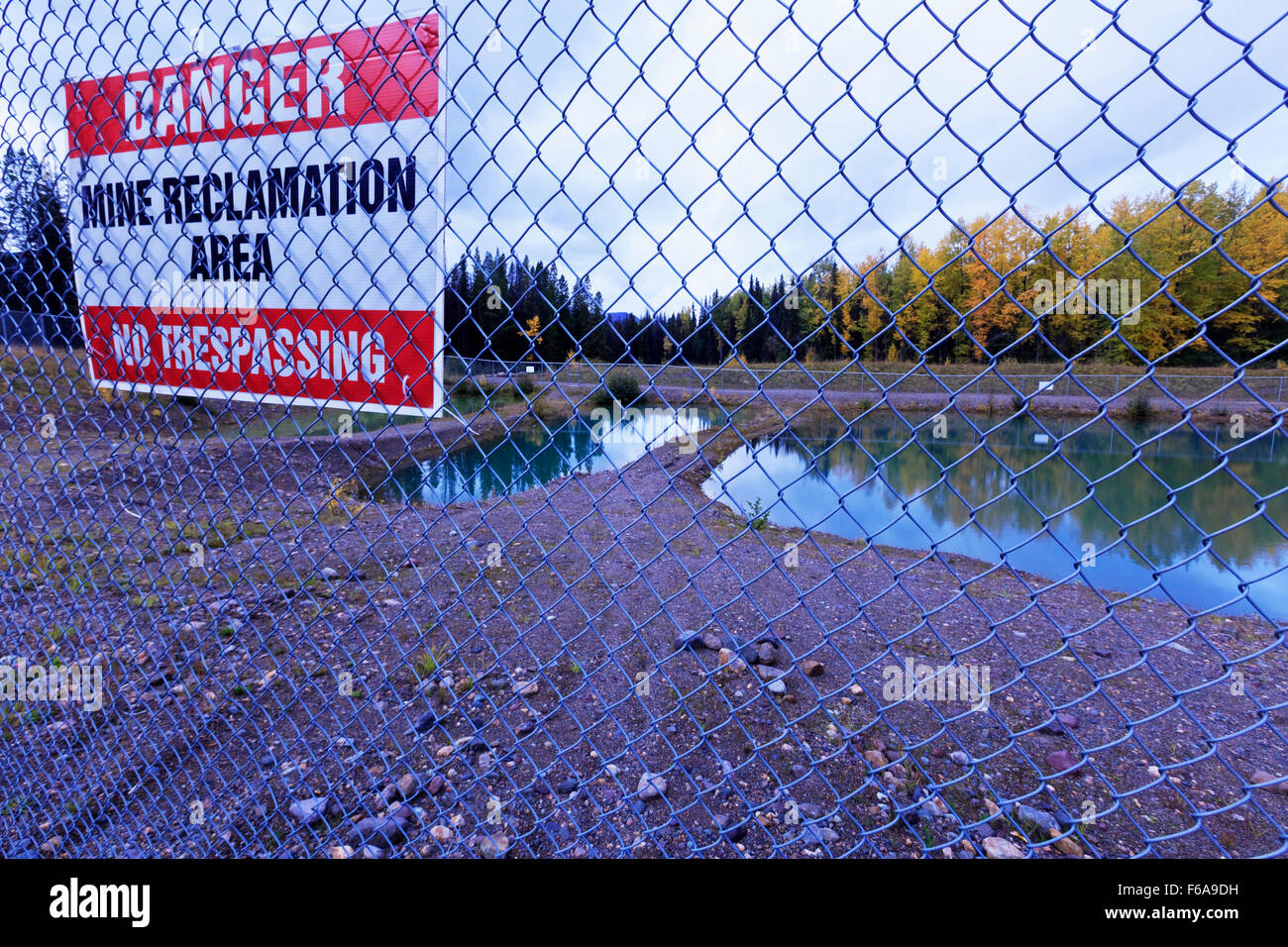 Duthie Mine reclamation site, near Smithers, British Columbia Stock ...