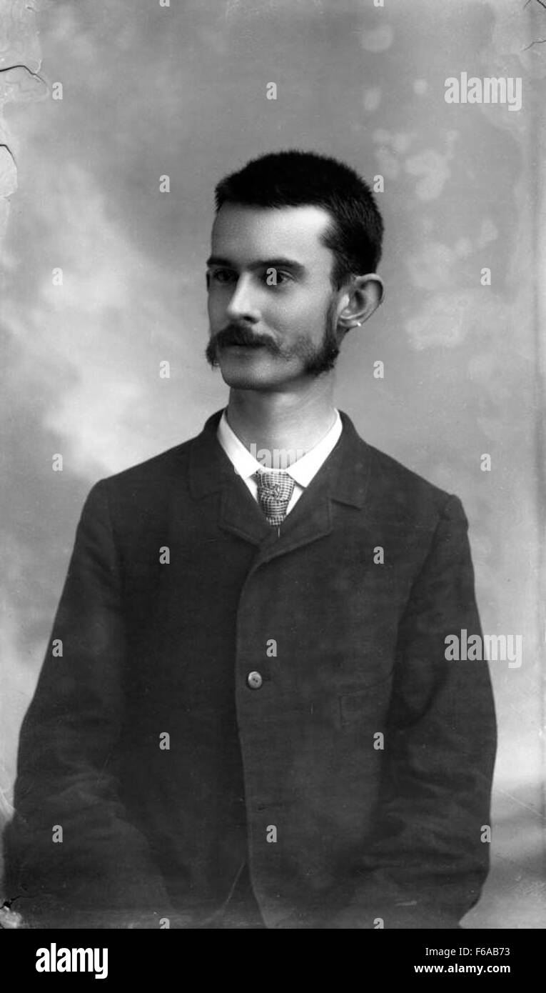 Mutton chops hair Black and White Stock Photos & Images - Alamy