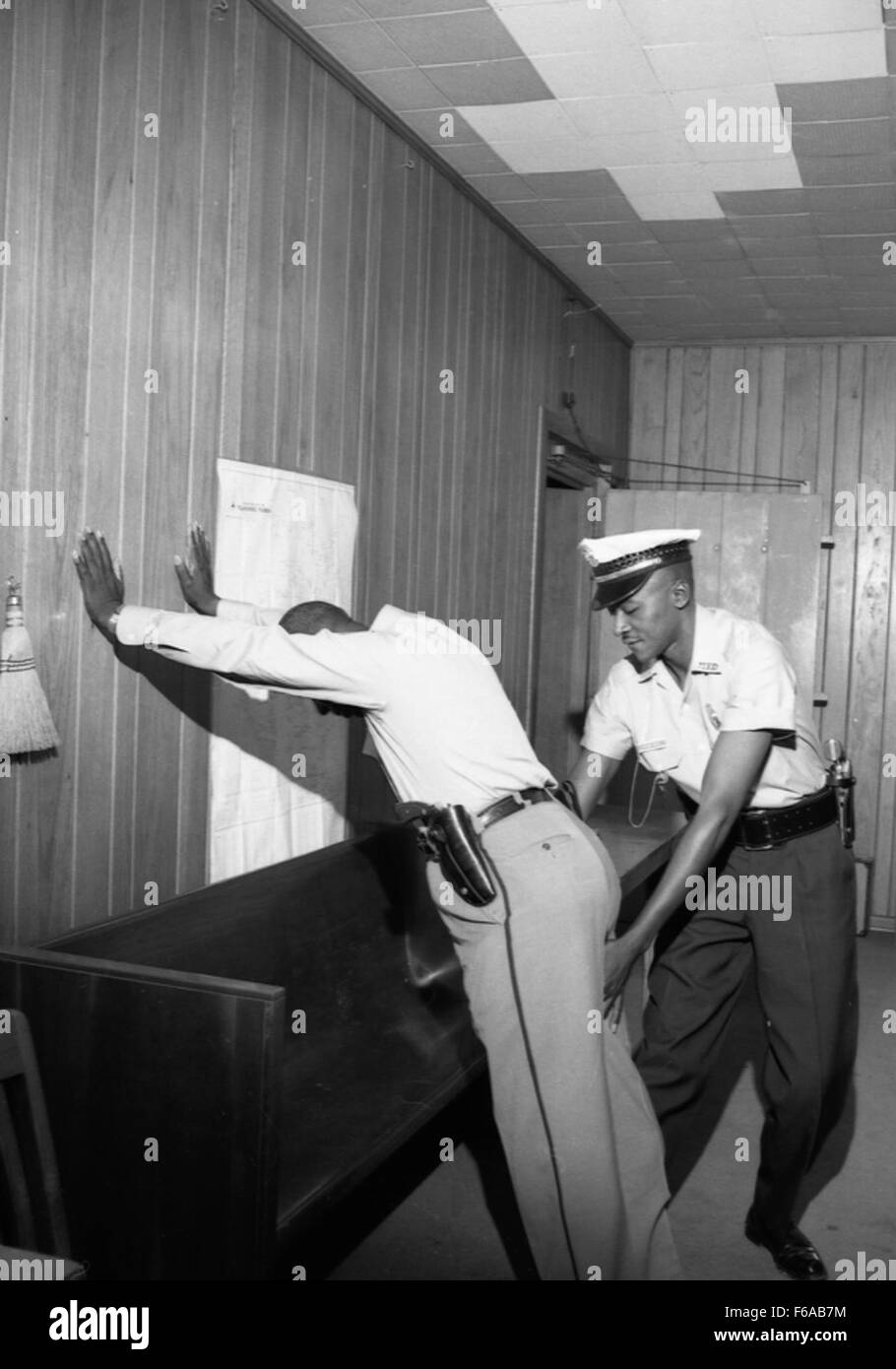 This photo shows MPD officer Allen Bell undergoing training with TPD ...