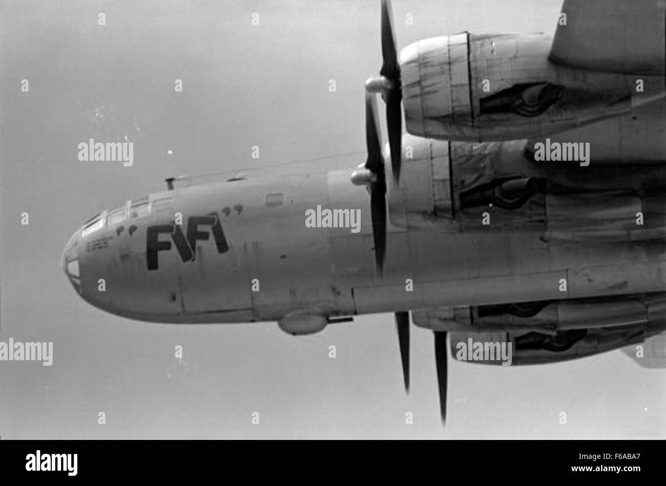 The Boeing B-29 Superfortress, a World War II-era heavy bomber ...