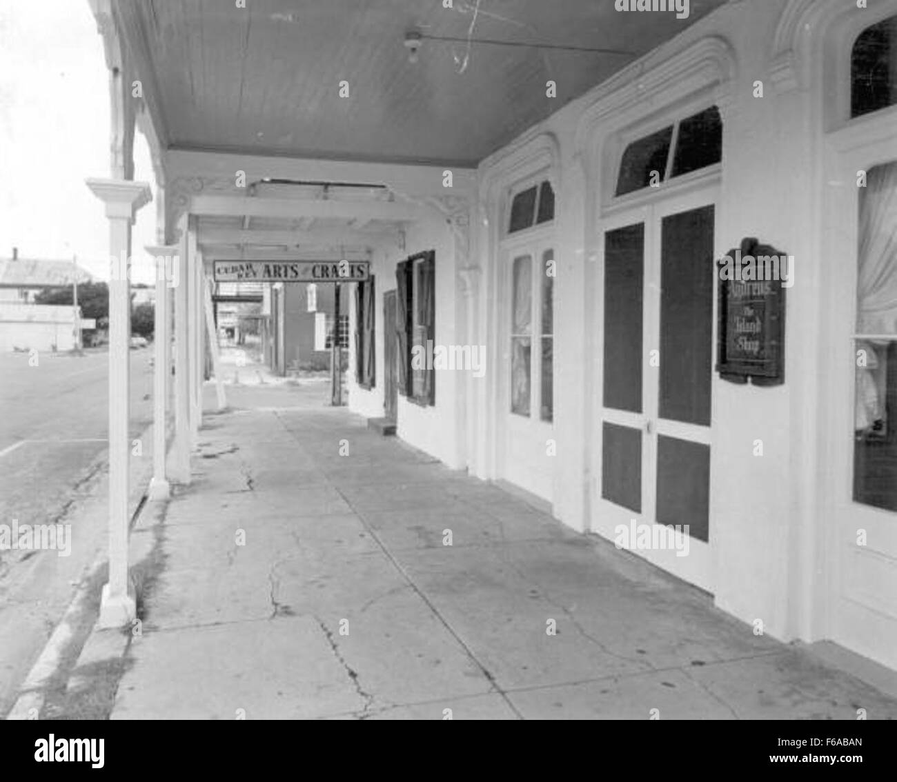 A street scene in Cedar Key, Florida, capturing the charm of this small ...