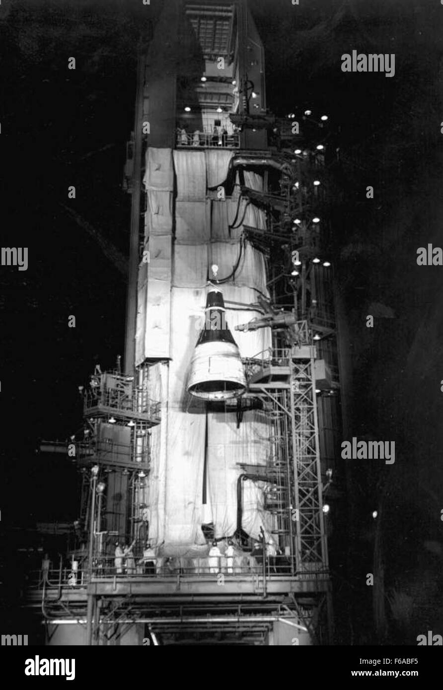 The Gemini 3 spacecraft, launched from Cape Canaveral, marked a ...