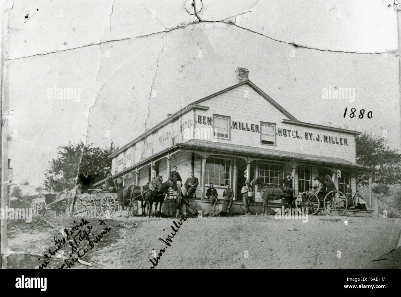 The Benmiller Hotel, built in 1880, was a significant landmark in ...