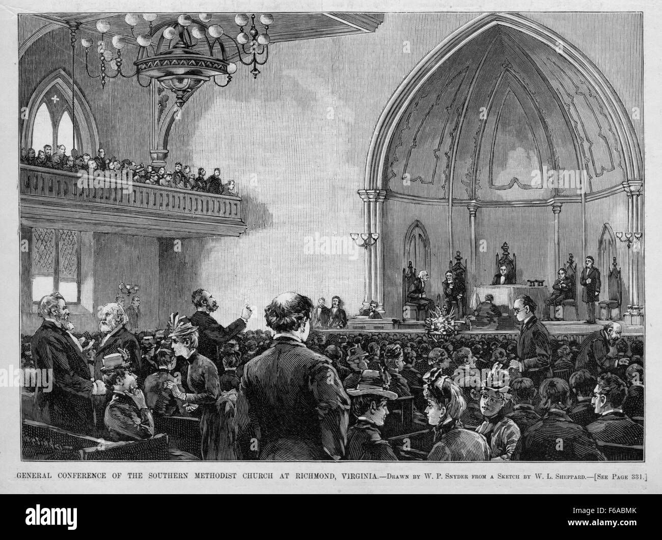 Image capturing delegates attending the General Conference of the ...