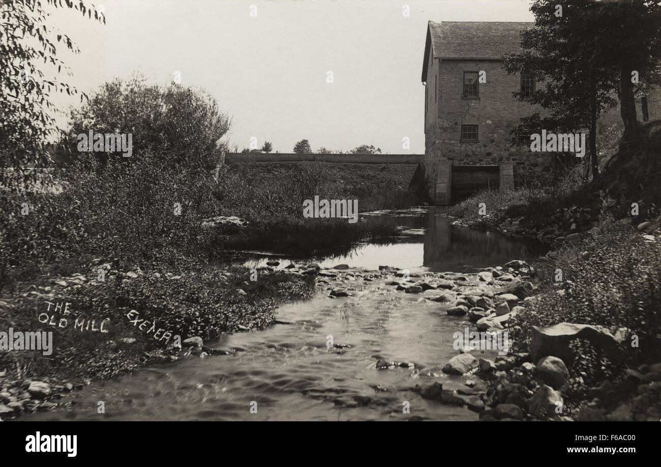 The Old Mill in Exeter, Ontario, is shown in this historic photo ...