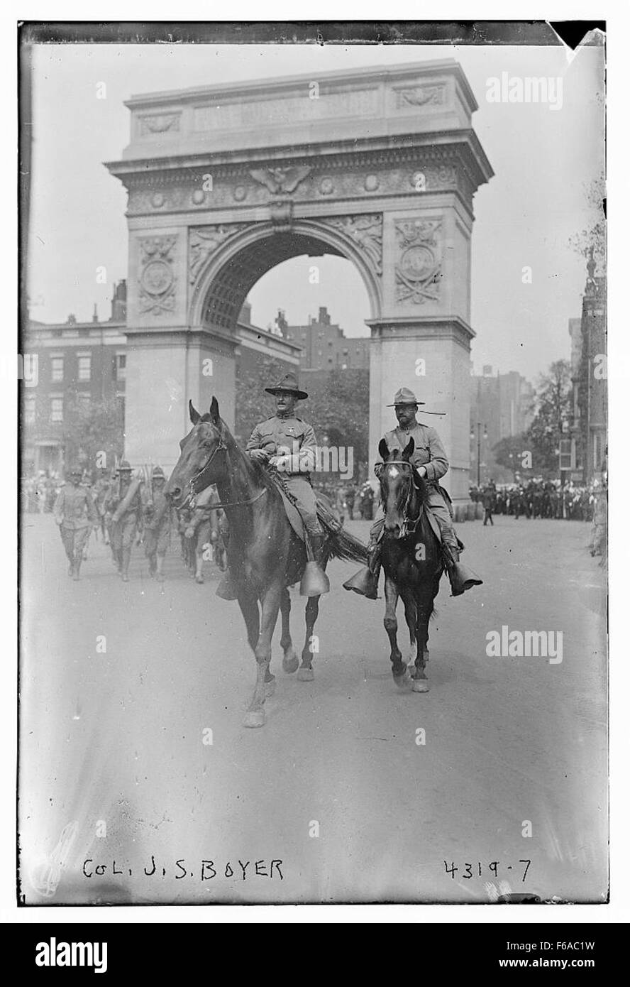 Colonel JS Boyer was a notable figure in military service, recognized ...