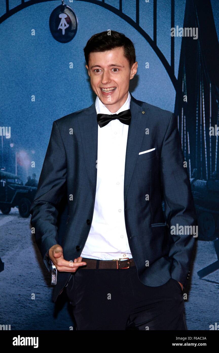 Berlin, Germany. 13th Nov, 2015. Alexander Koslowski attends the ...