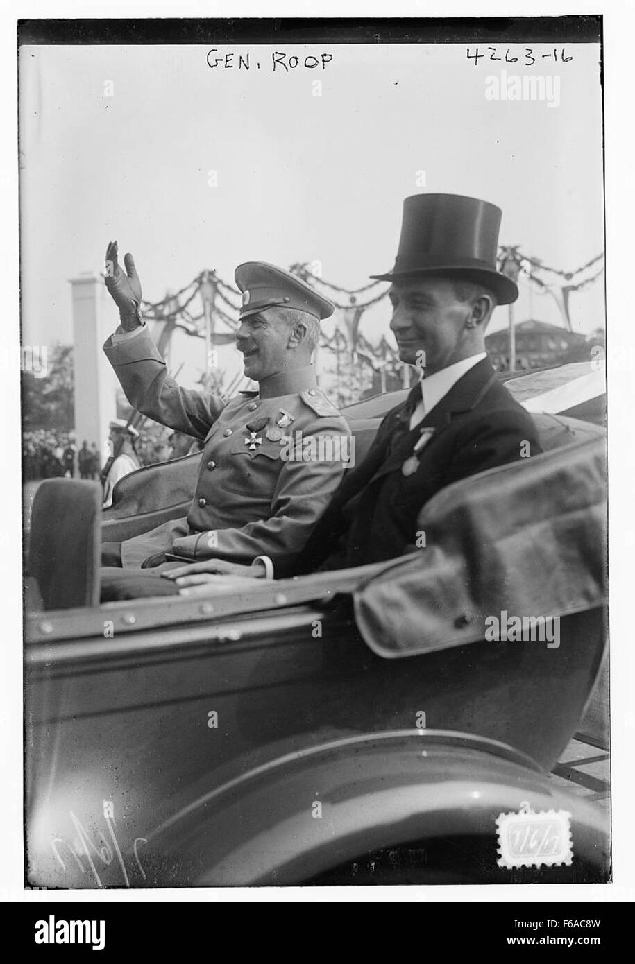 Portrait of General Roop, a military leader, likely taken during a ...