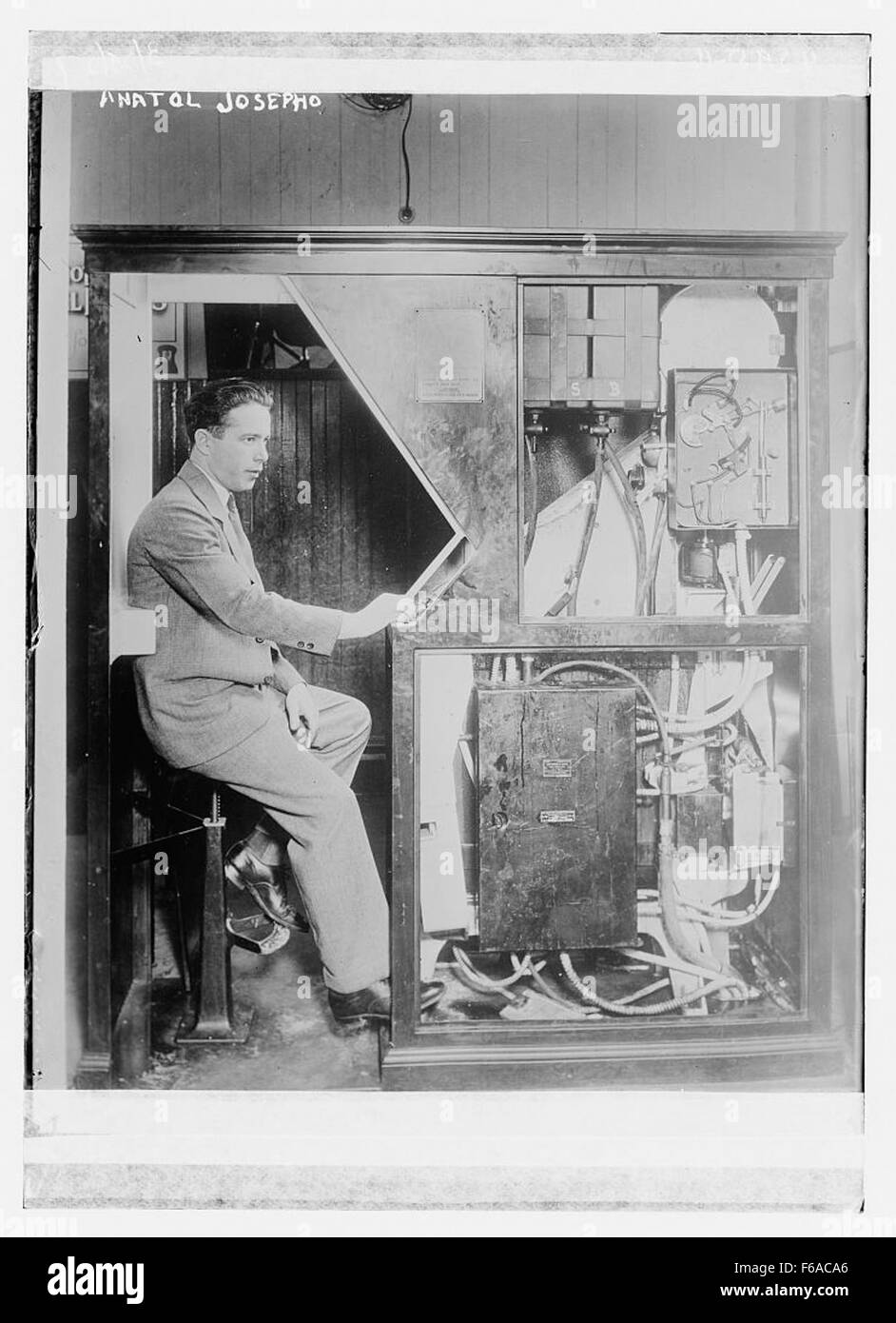 Anatol Josepho was an inventor and the developer of the Photomaton, an ...