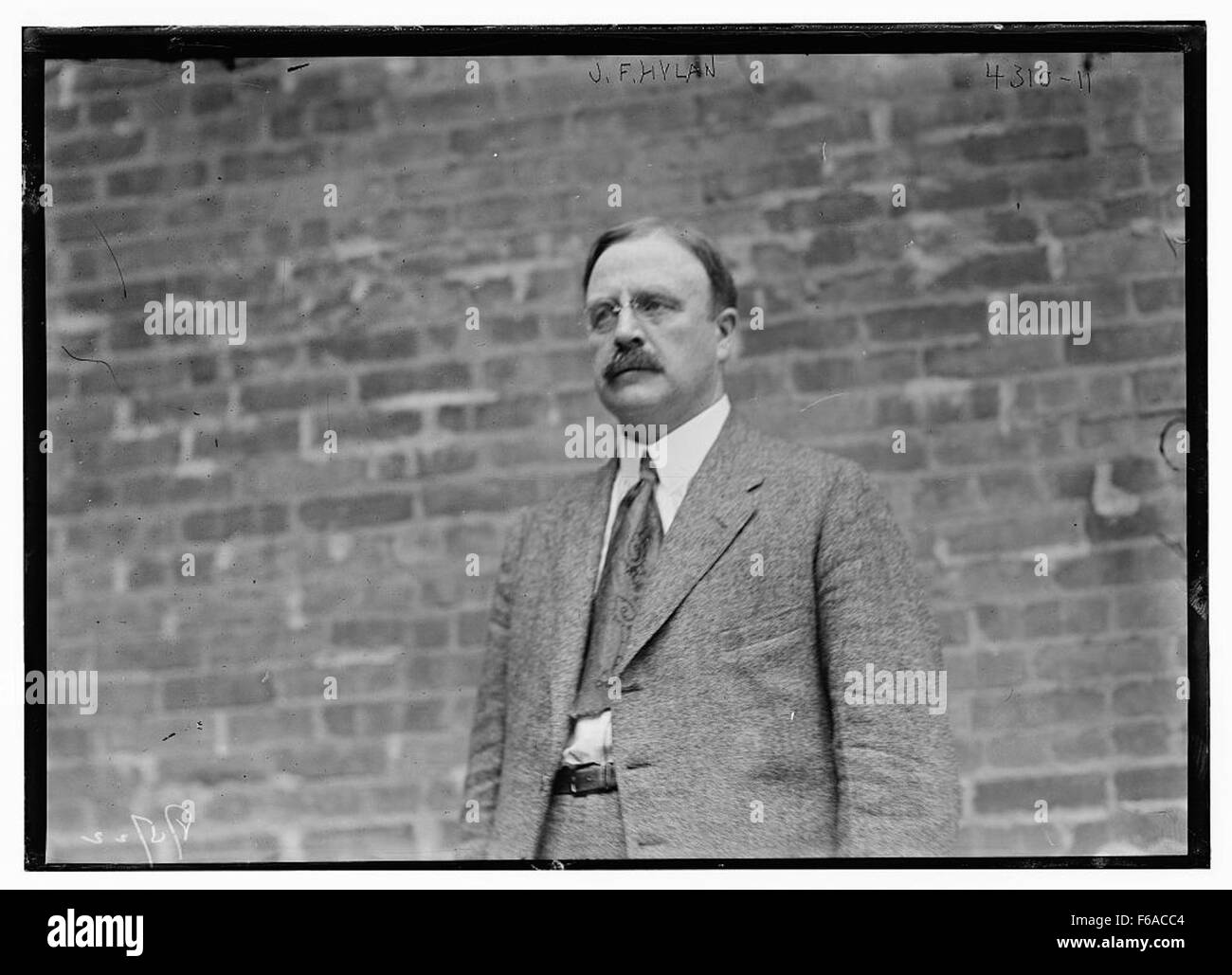 A photograph of JF Hylan, capturing a moment of this prominent ...