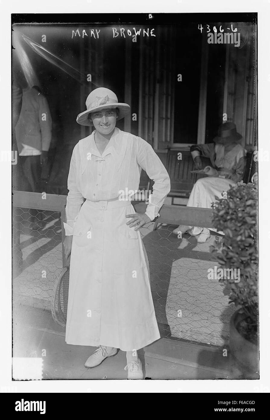 Mary Browne was an American tennis player known for her achievements in ...