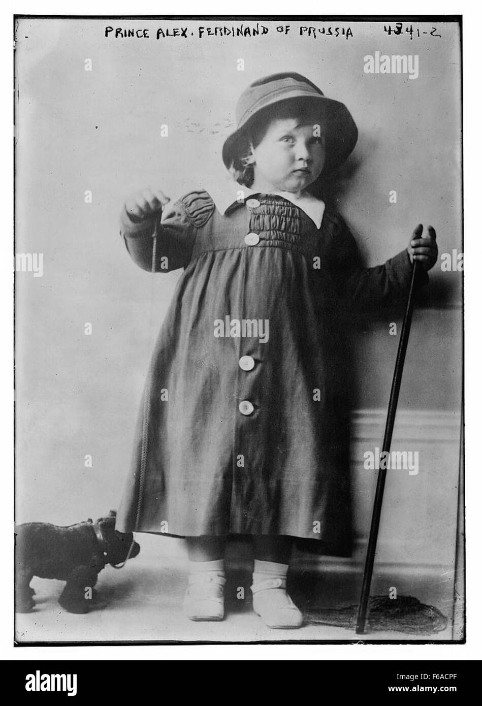 Prince Alex Ferdinand of Prussia is depicted in this photograph, a ...