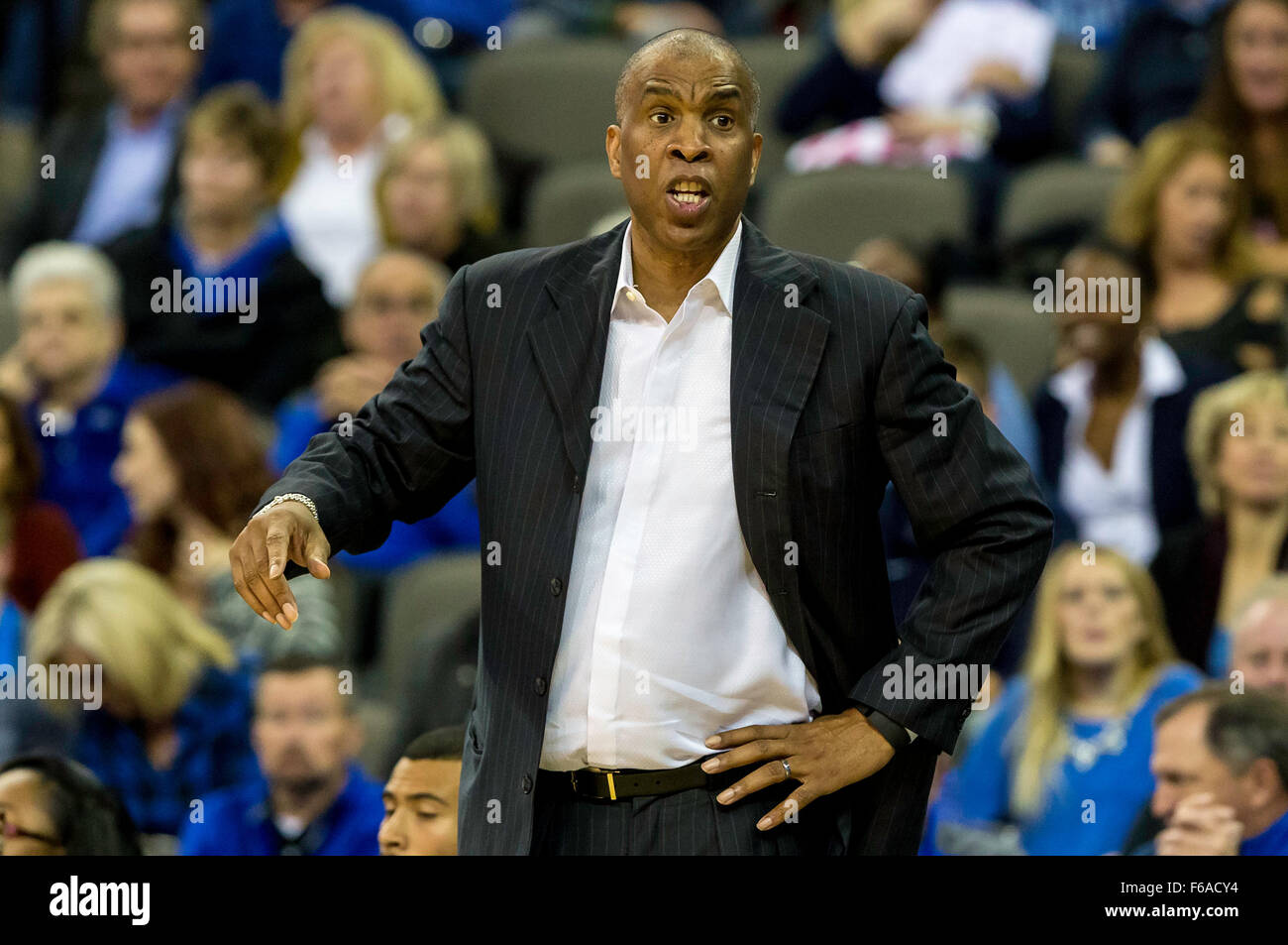 Omaha, NE USA. 14th Nov, 2015. Texas Southern Tigers head coach Mike ...