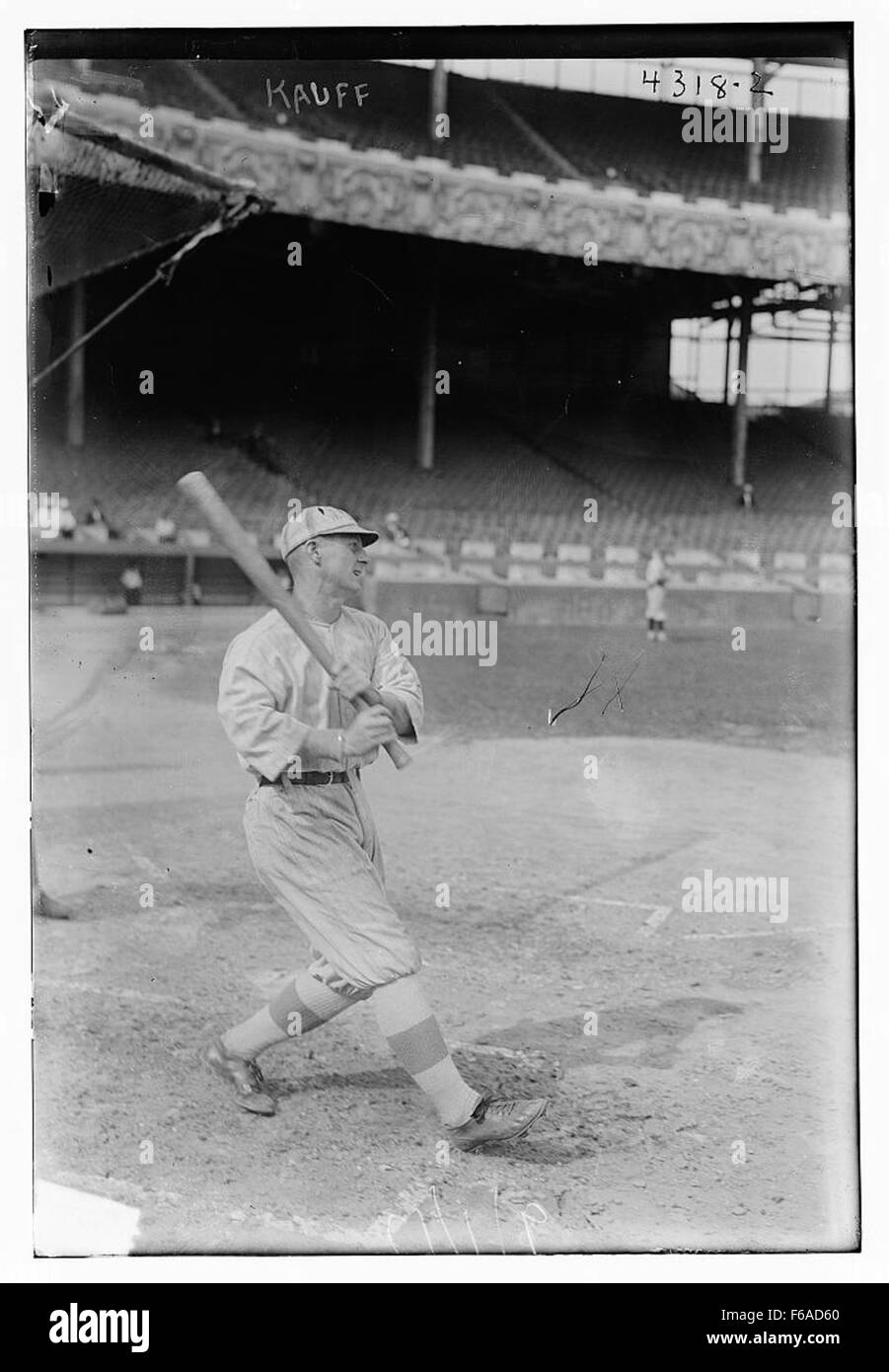 Benny Kauff was a professional baseball player who played for the New ...