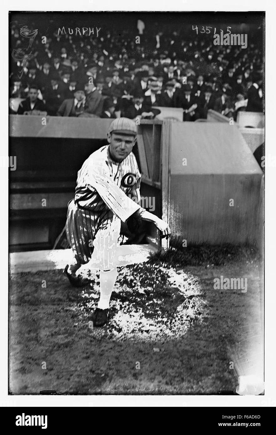 Photograph of Eddie Murphy, a baseball player for the Chicago AL team ...