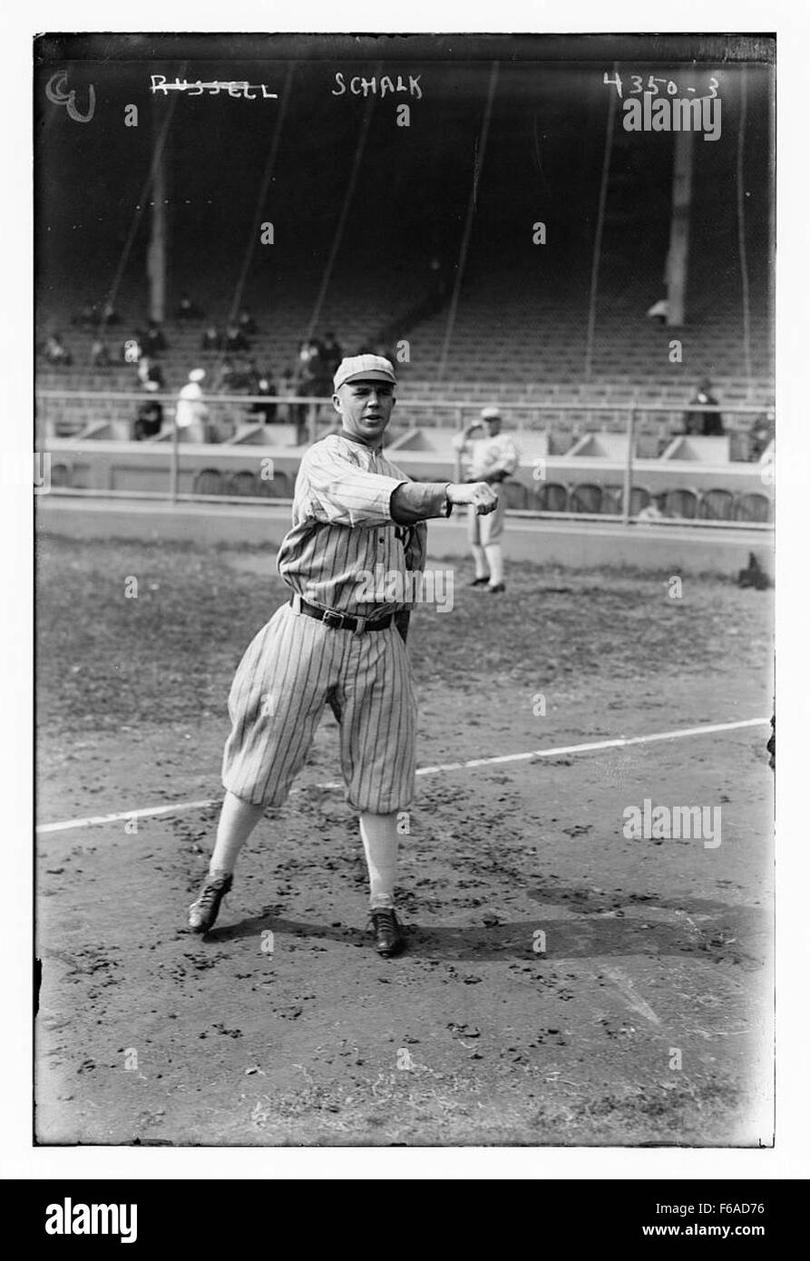 A photograph of Ray Schalk, a professional baseball player for the ...