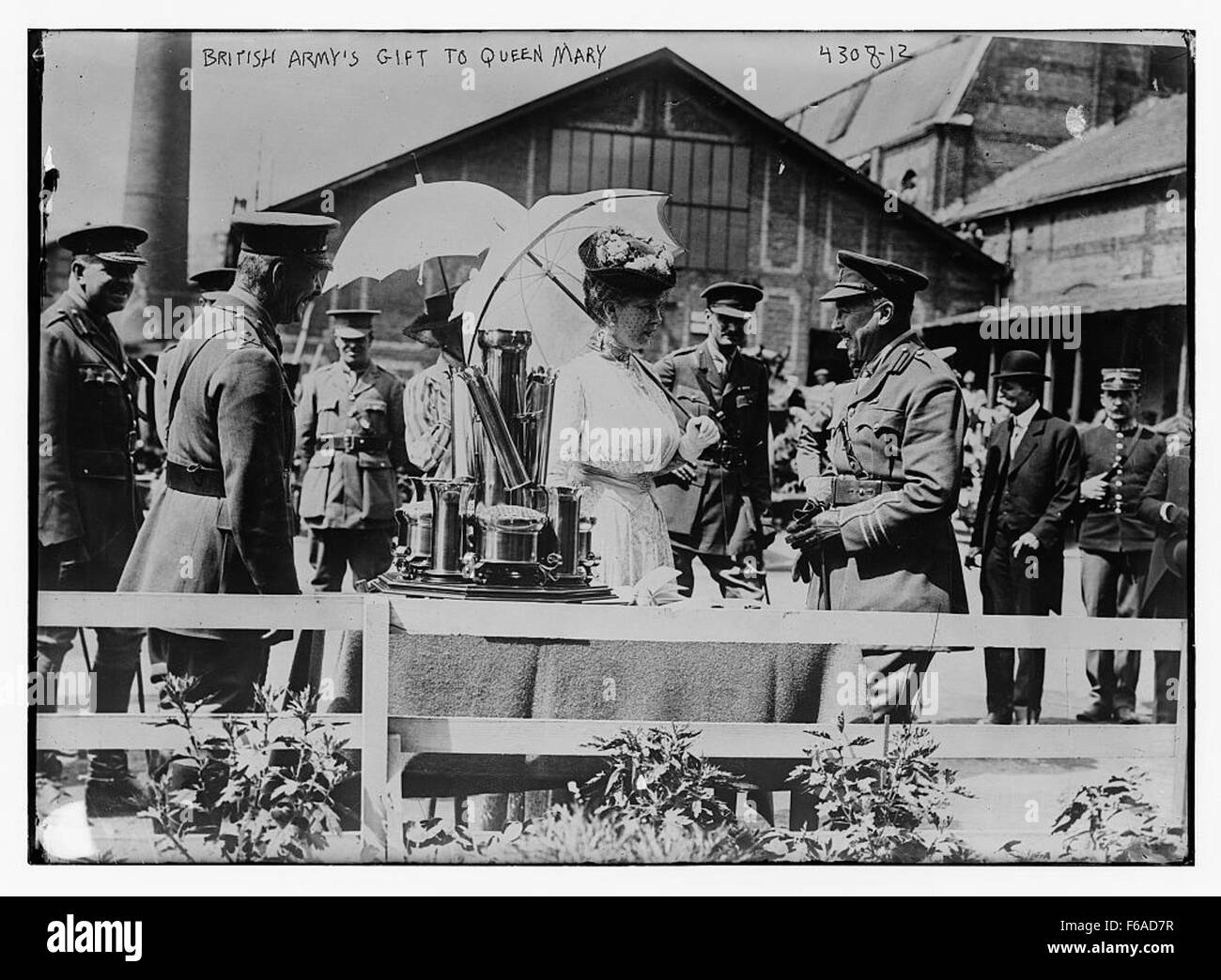 British Army's gift to Queen Mary Stock Photo - Alamy