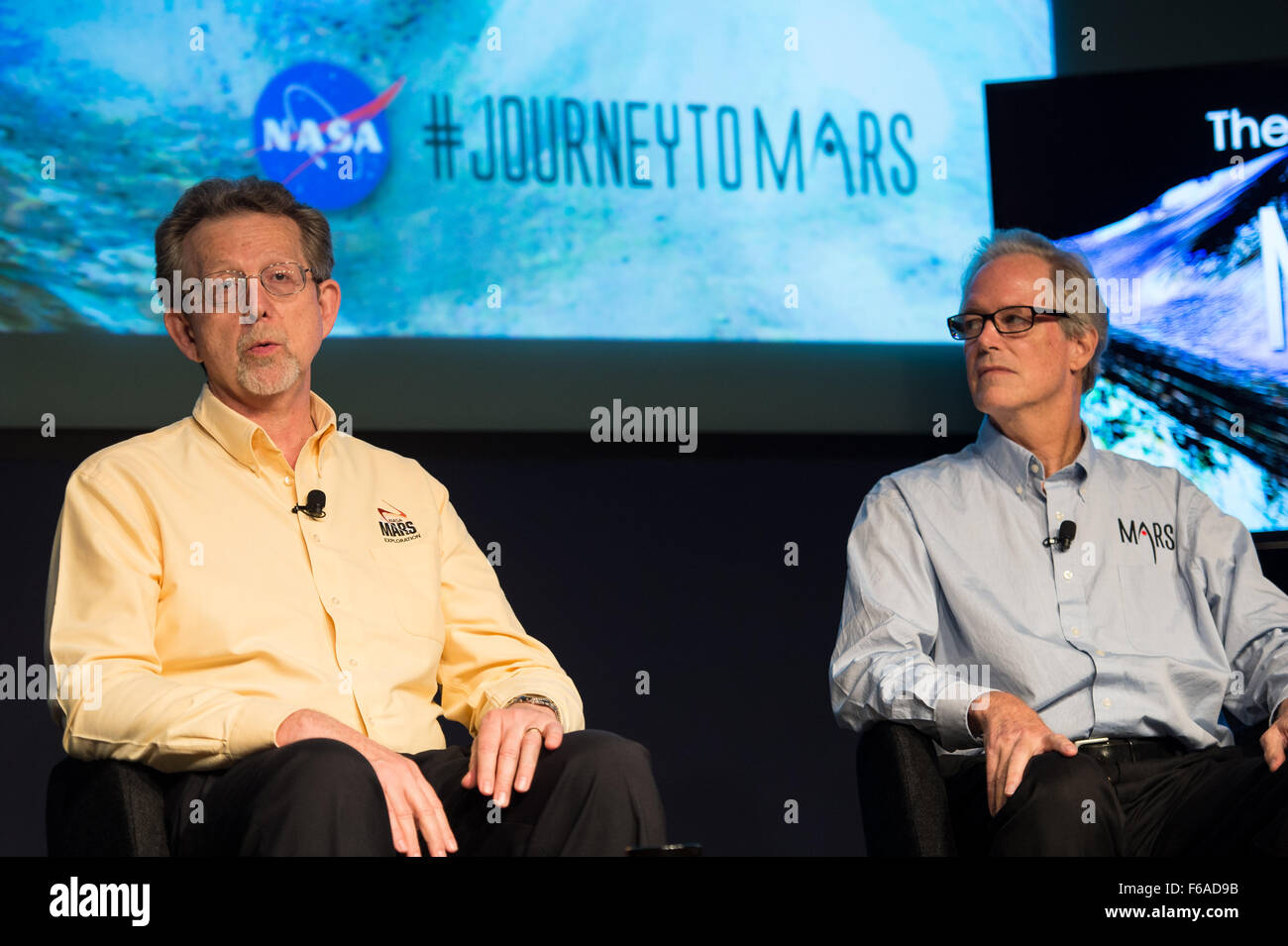 Jim Green, director of NASA's Planetary Science Division, announced the ...