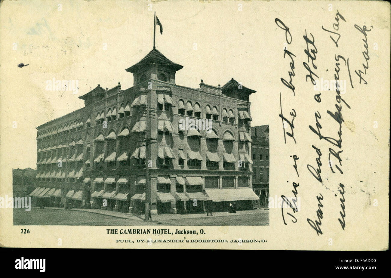 An image of the Cambrian Hotel in Jackson, Ohio, showcasing the ...