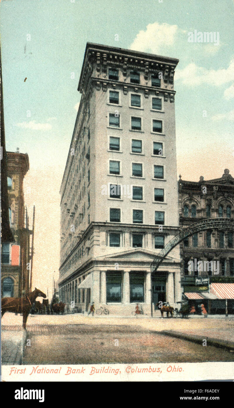 First National Bank Building Stock Photo - Alamy