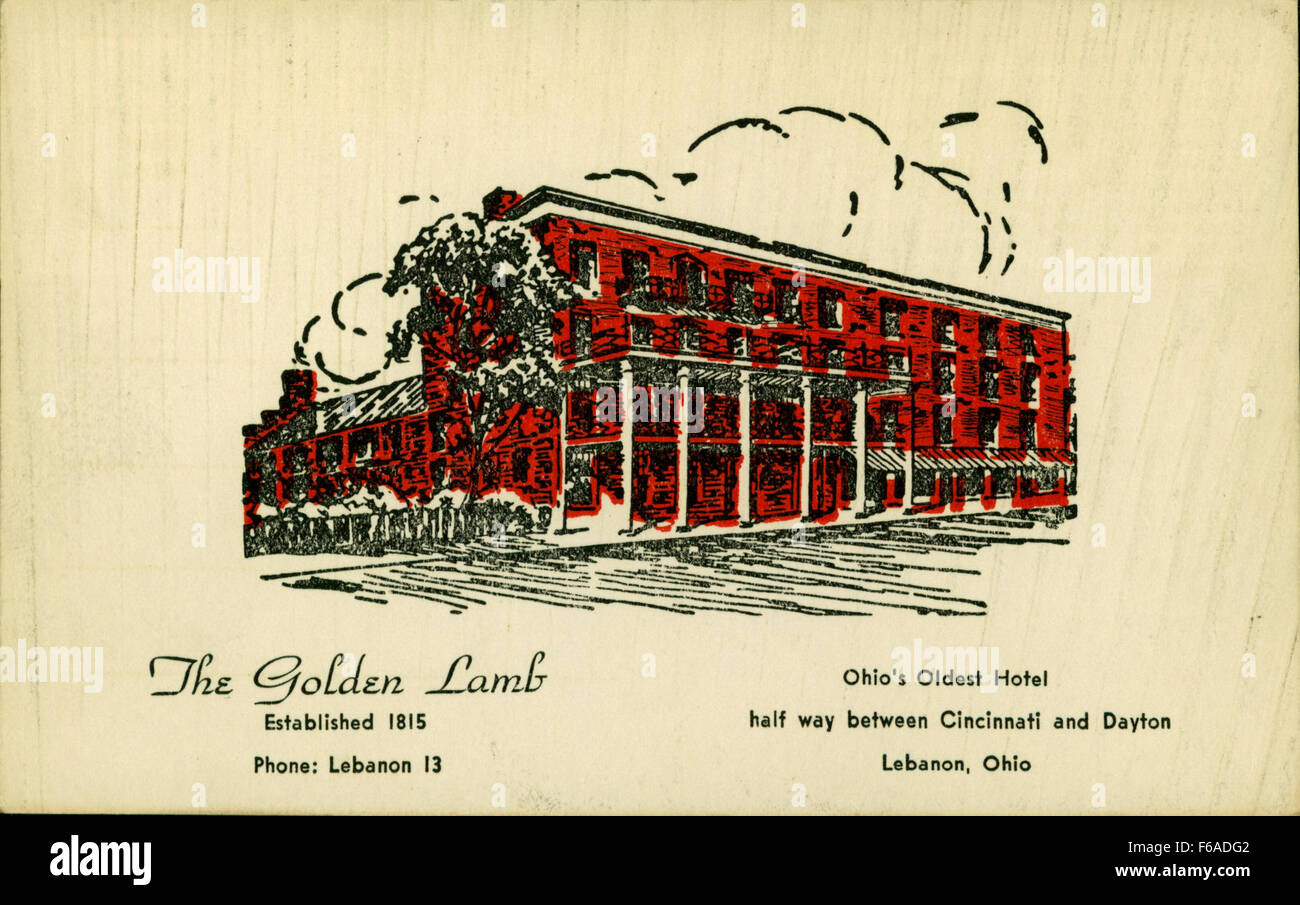 Golden lamb ohio hi-res stock photography and images - Alamy